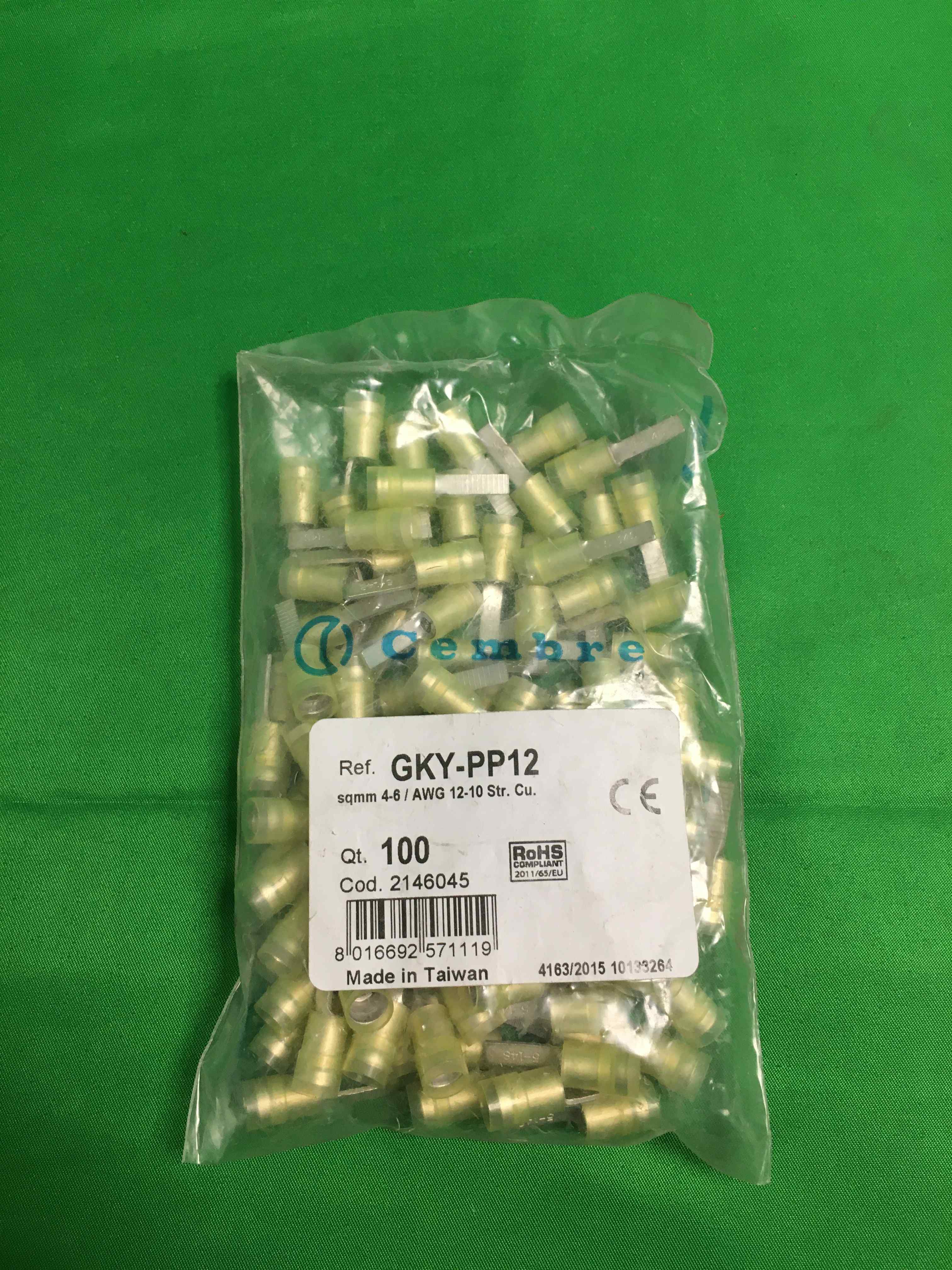 CEMBRE GKY-PP12 GKYPP12 100 UNITS – Spareplace